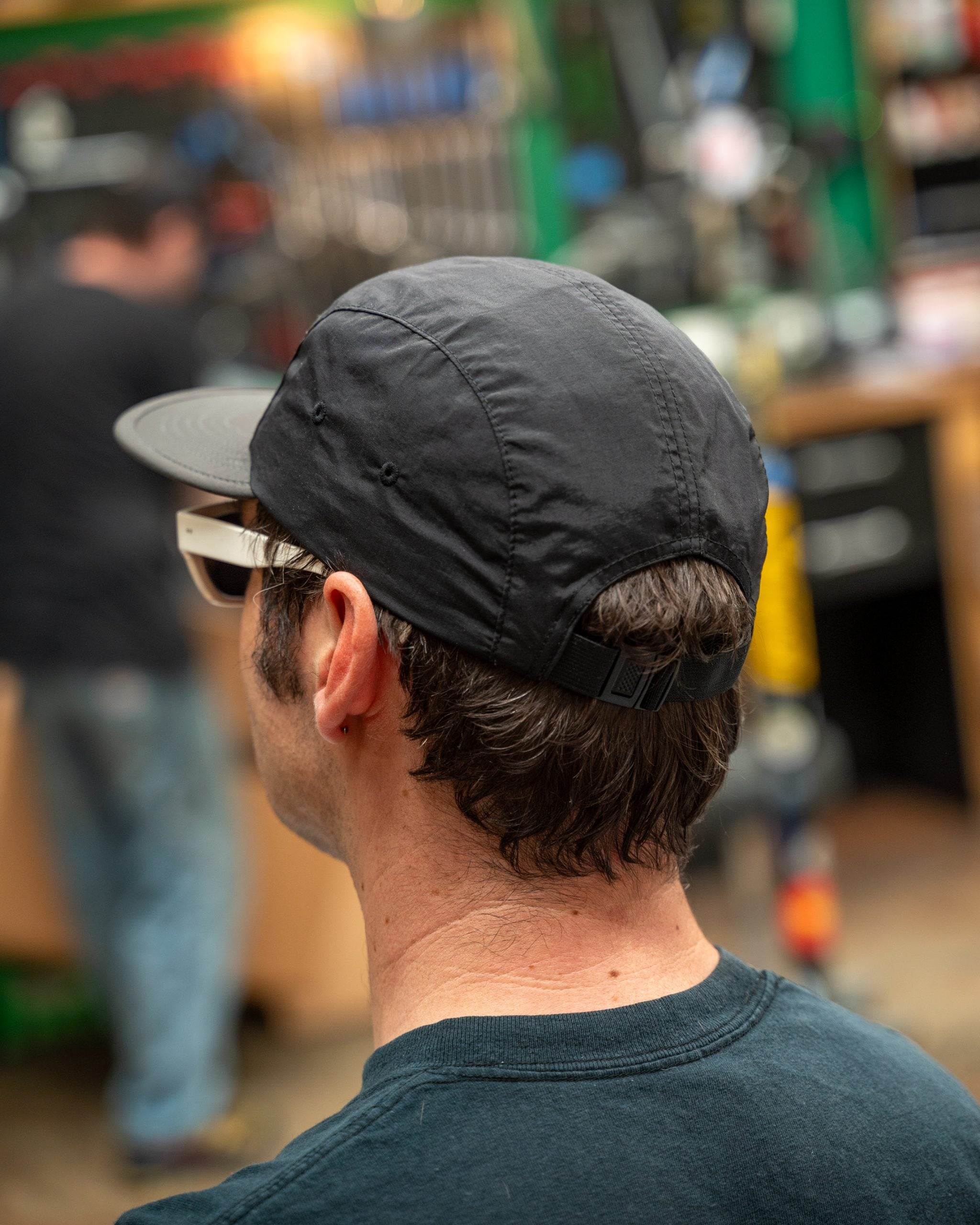 Off Course Bike Shop Two-Tone Action Cap - Black/Charcoal | Off Course ...